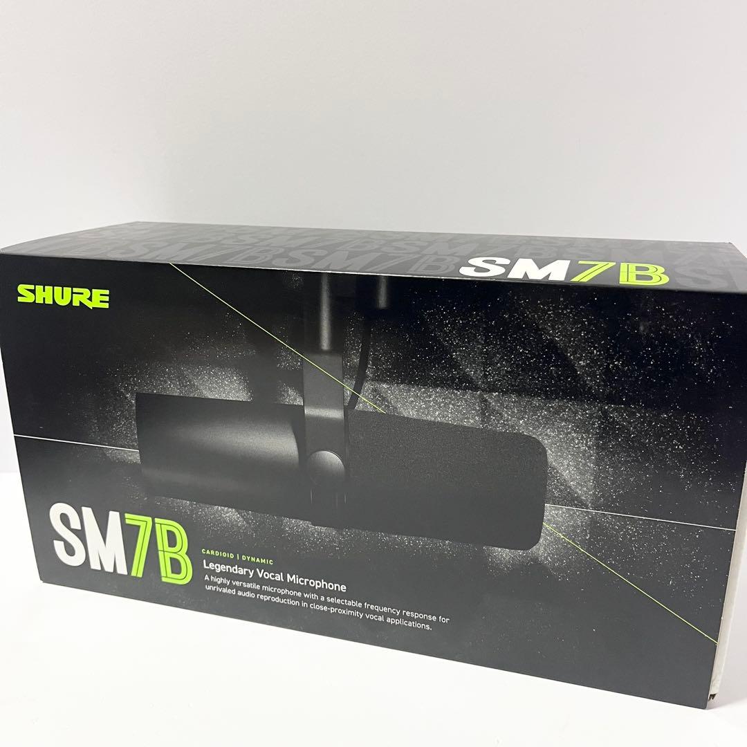 新品 未使用 SHURE シュア ダイナミックマイク SM7B カーディオイド
