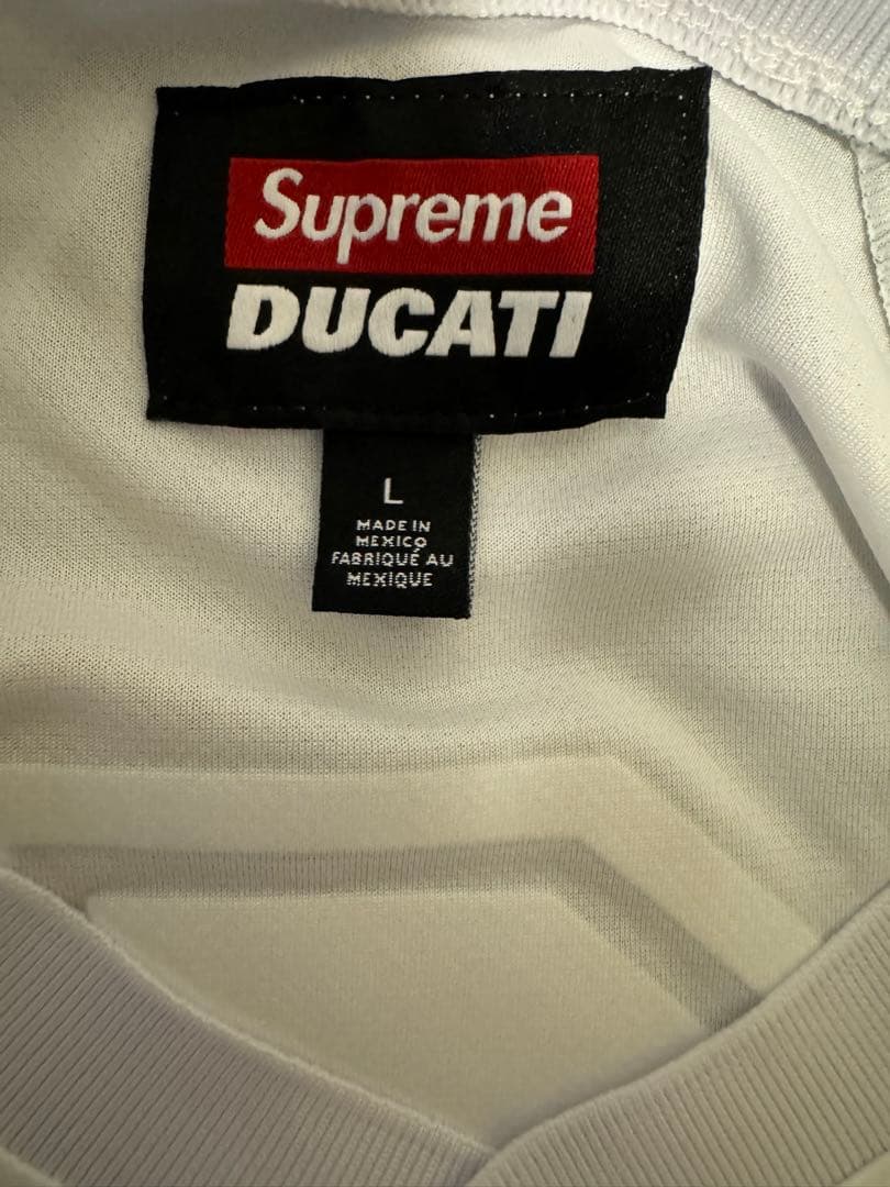 ウェア Supreme x Ducati Soccer Jersey \"White\"