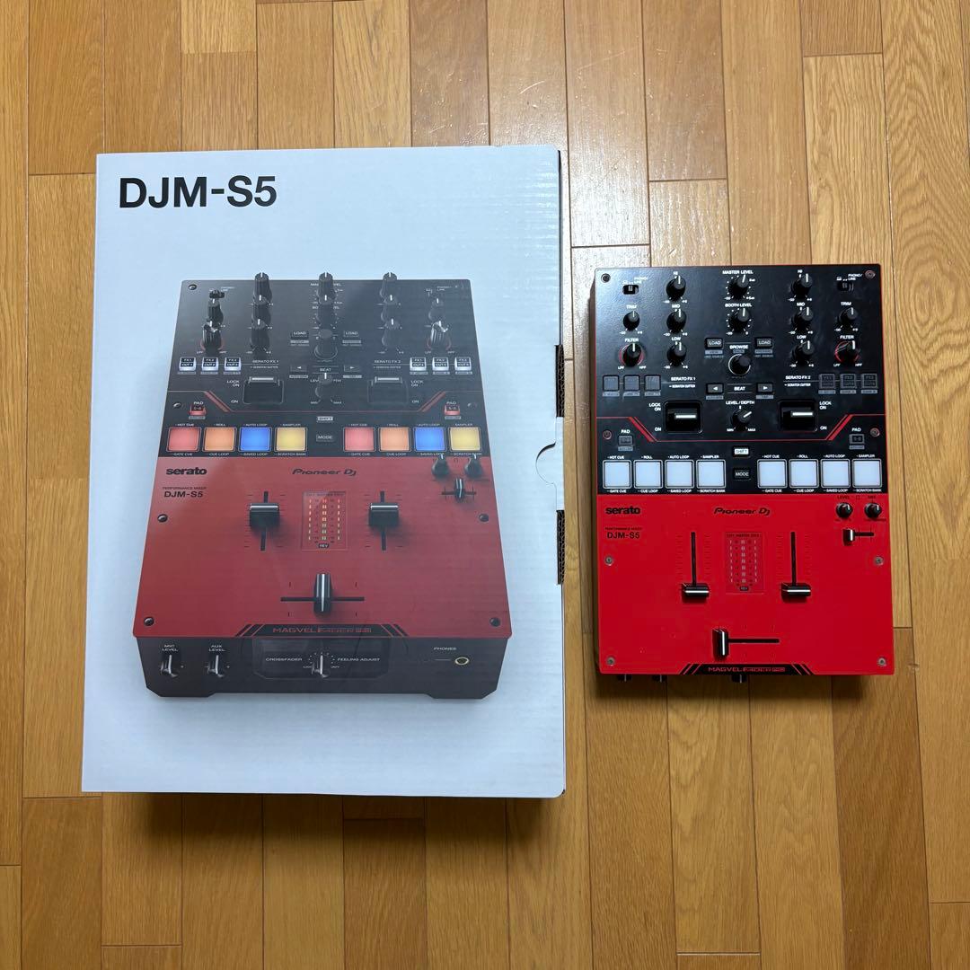 Pioneer DJ DJM-S5 DJミキサー　付属品揃ってます