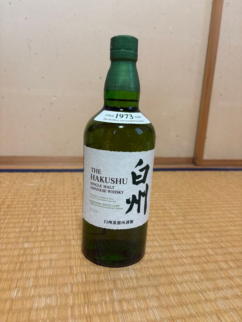 サントリー 白州 シングルモルトウイスキー 700ml 箱なし