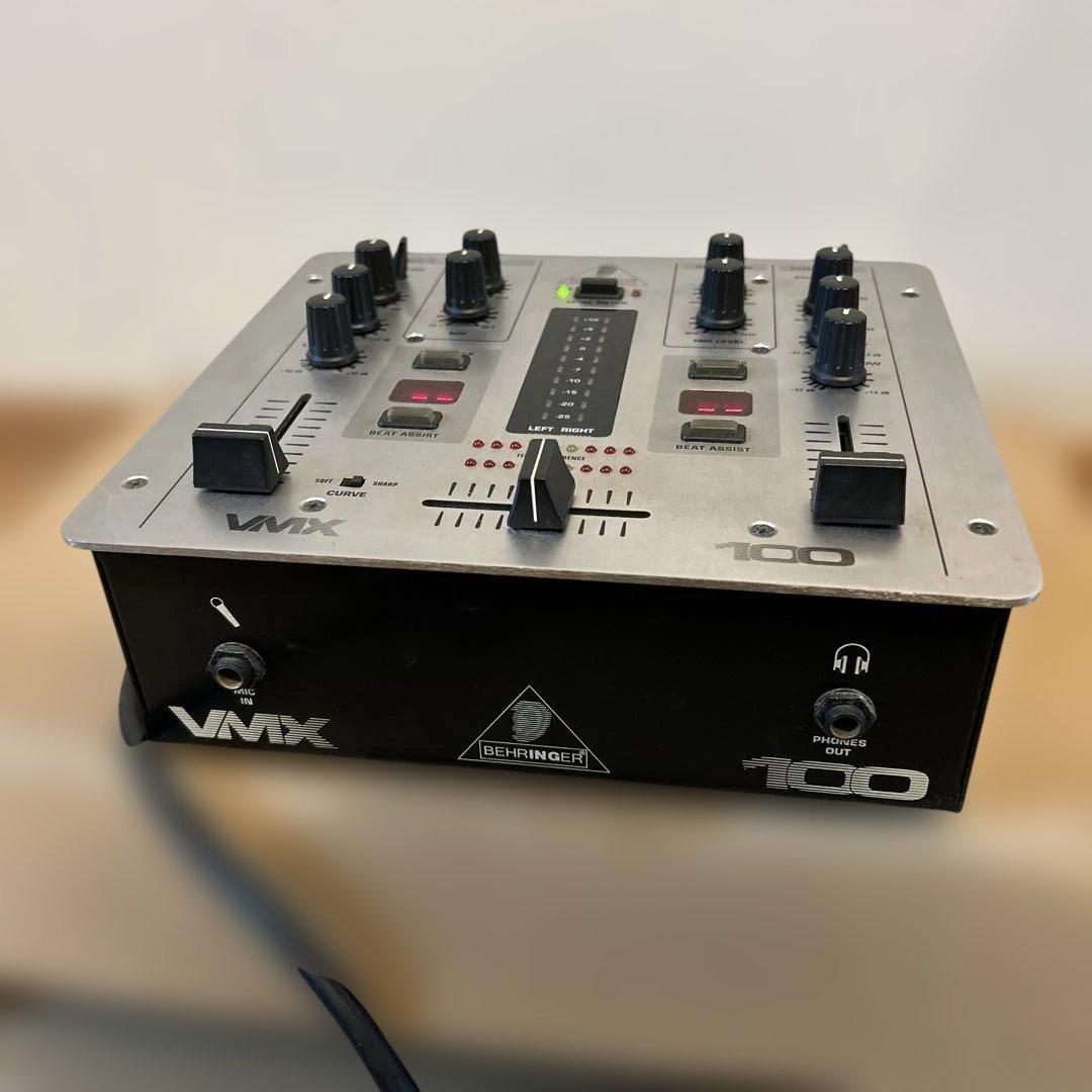 BEHRINGER ベリンガー DJミキサー VMX100 動作確認済み