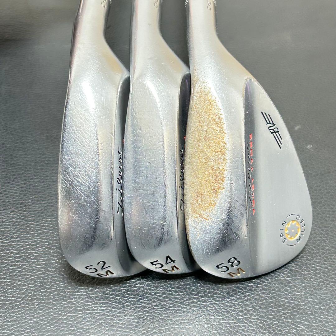 タイトリスト VOKEY TVD C-C 52M 54M 58M 3本セット