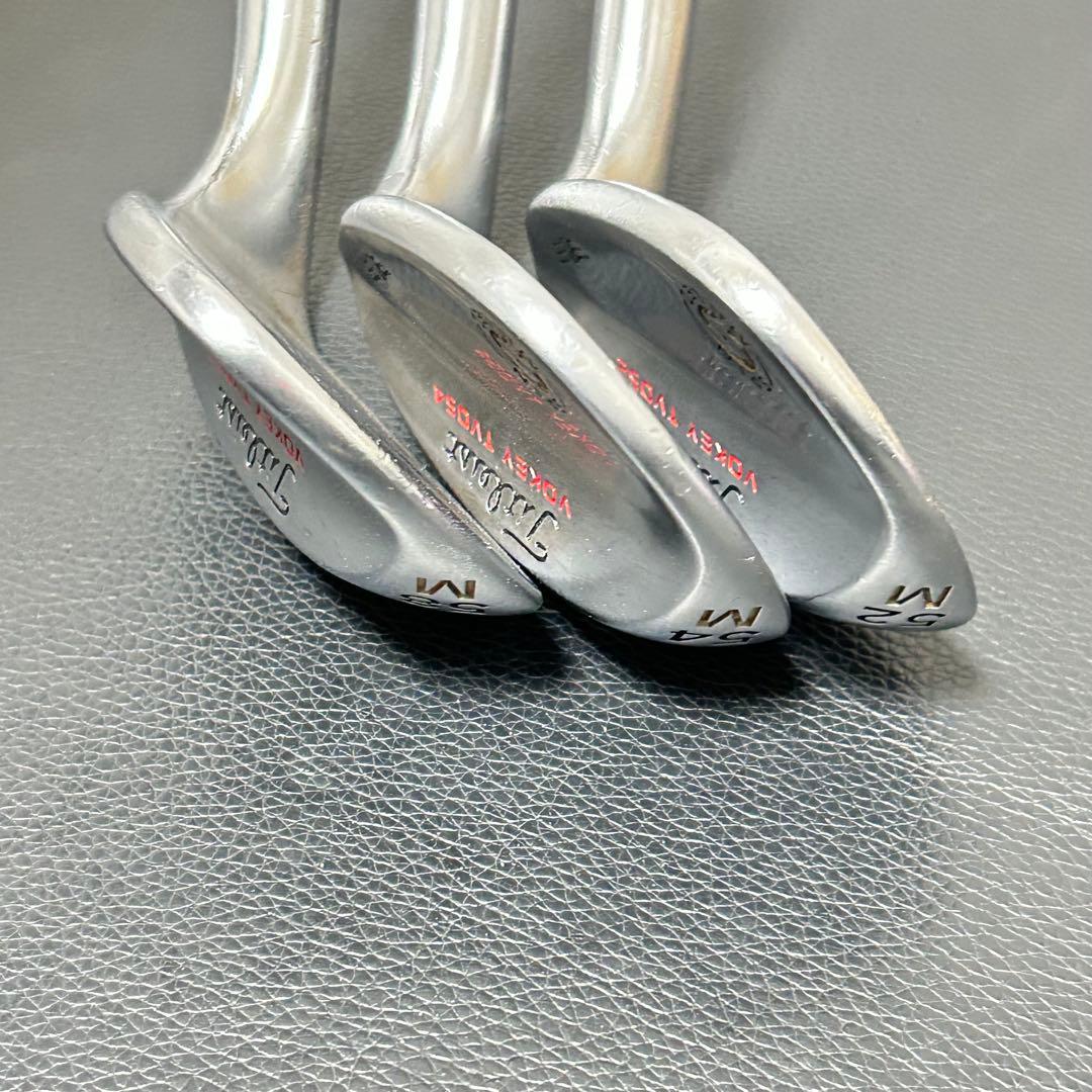 タイトリスト VOKEY TVD C-C 52M 54M 58M 3本セット