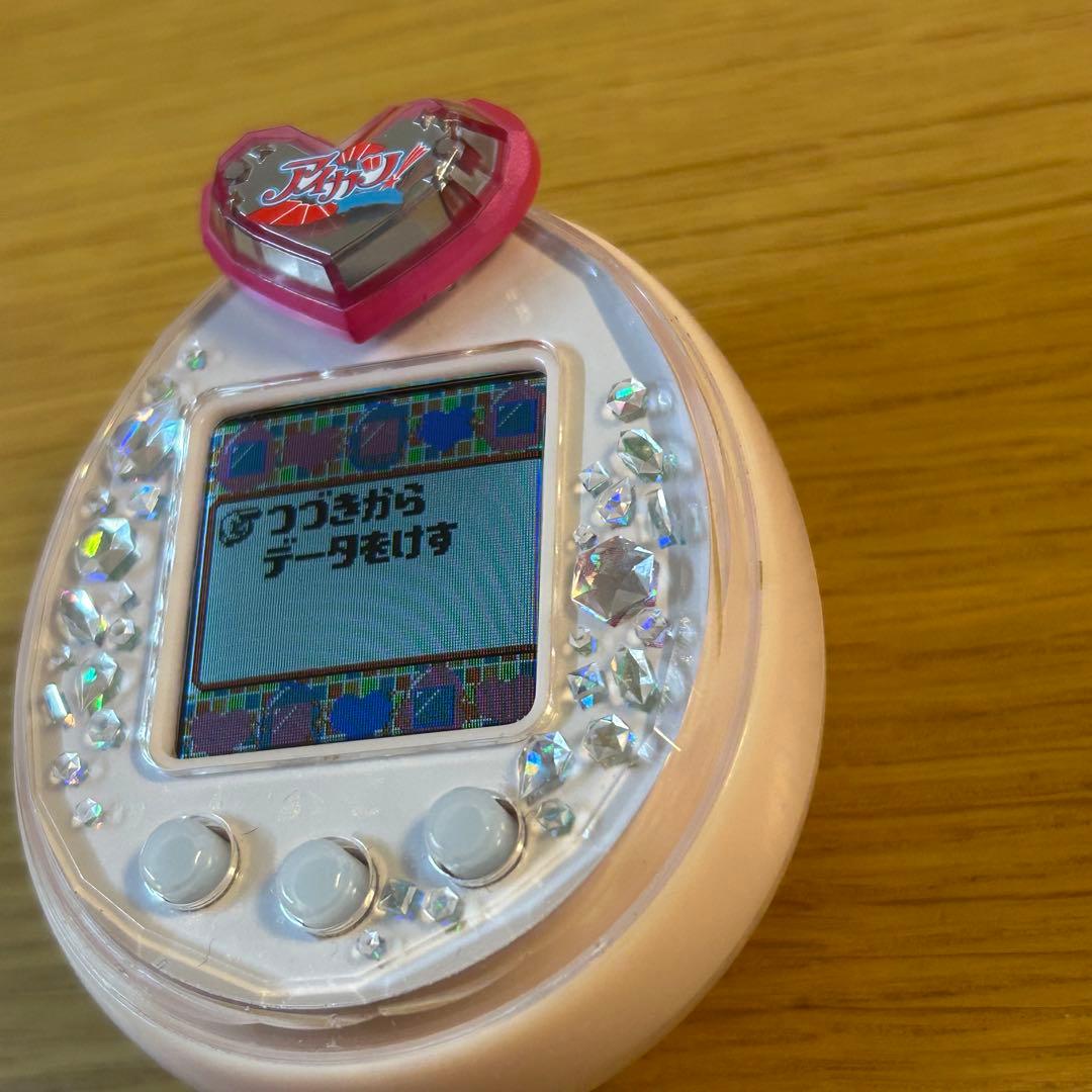 Tamagotchi P's たまごっちピース ピンク アイカツデコピアス付
