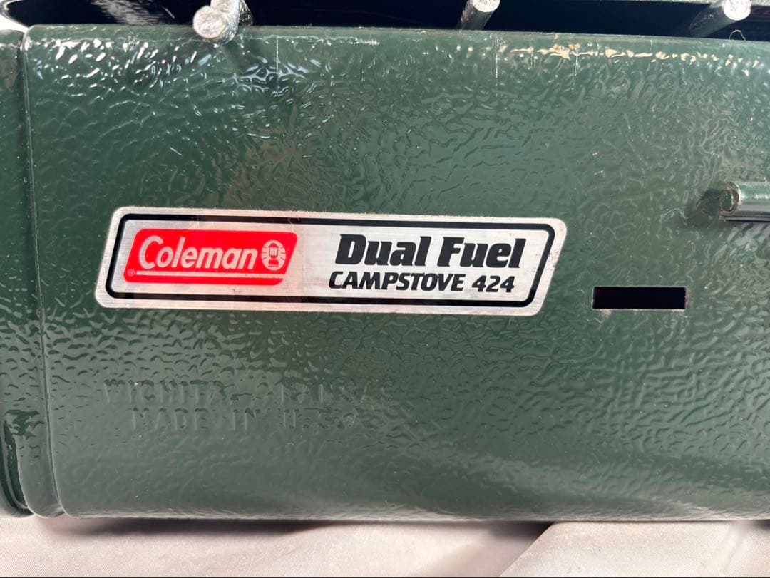 Colema campstove 424 dual fuel コールマン