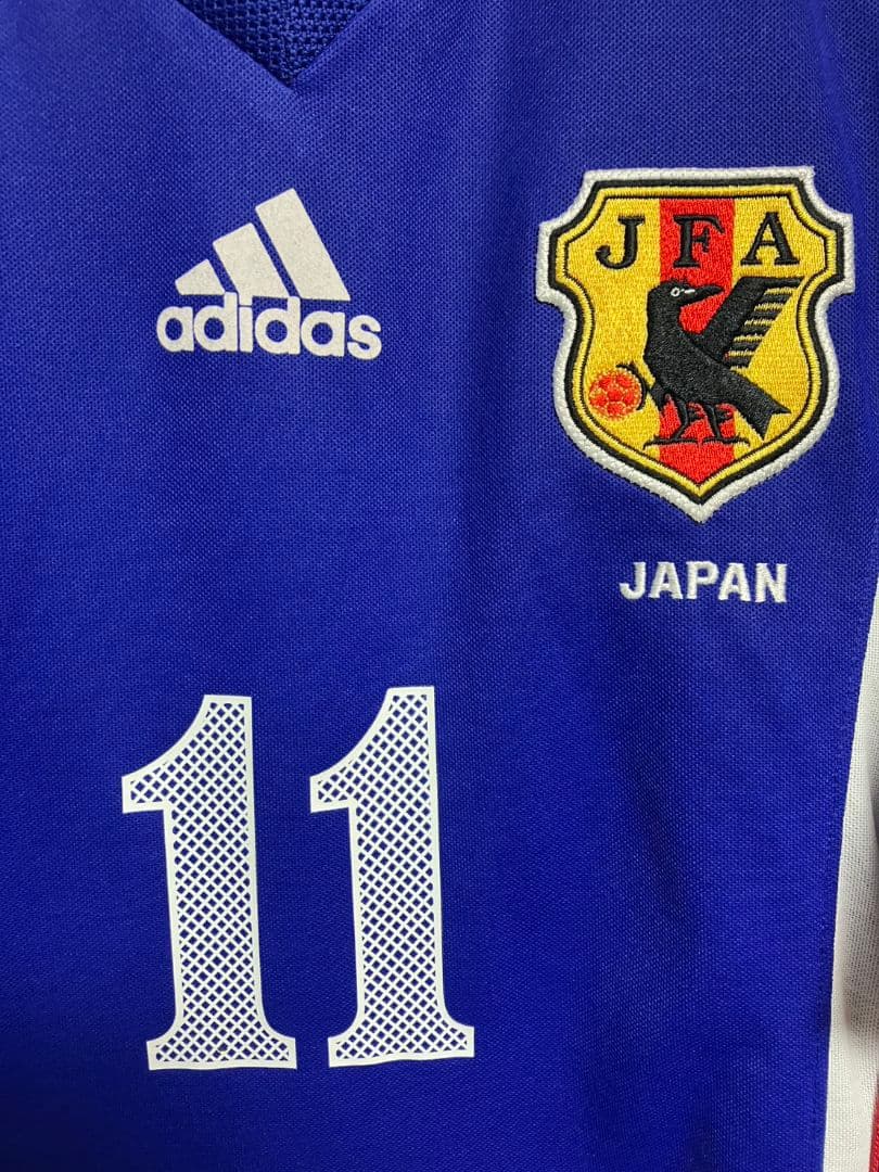 99-00 日本代表　三浦知良　adidasオフィシャルユニフォーム