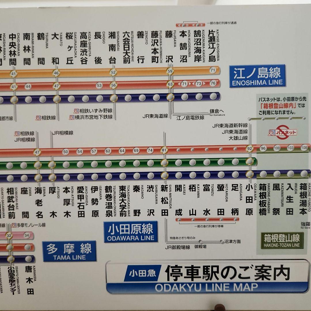 [路線図]小田急停車駅のご案内