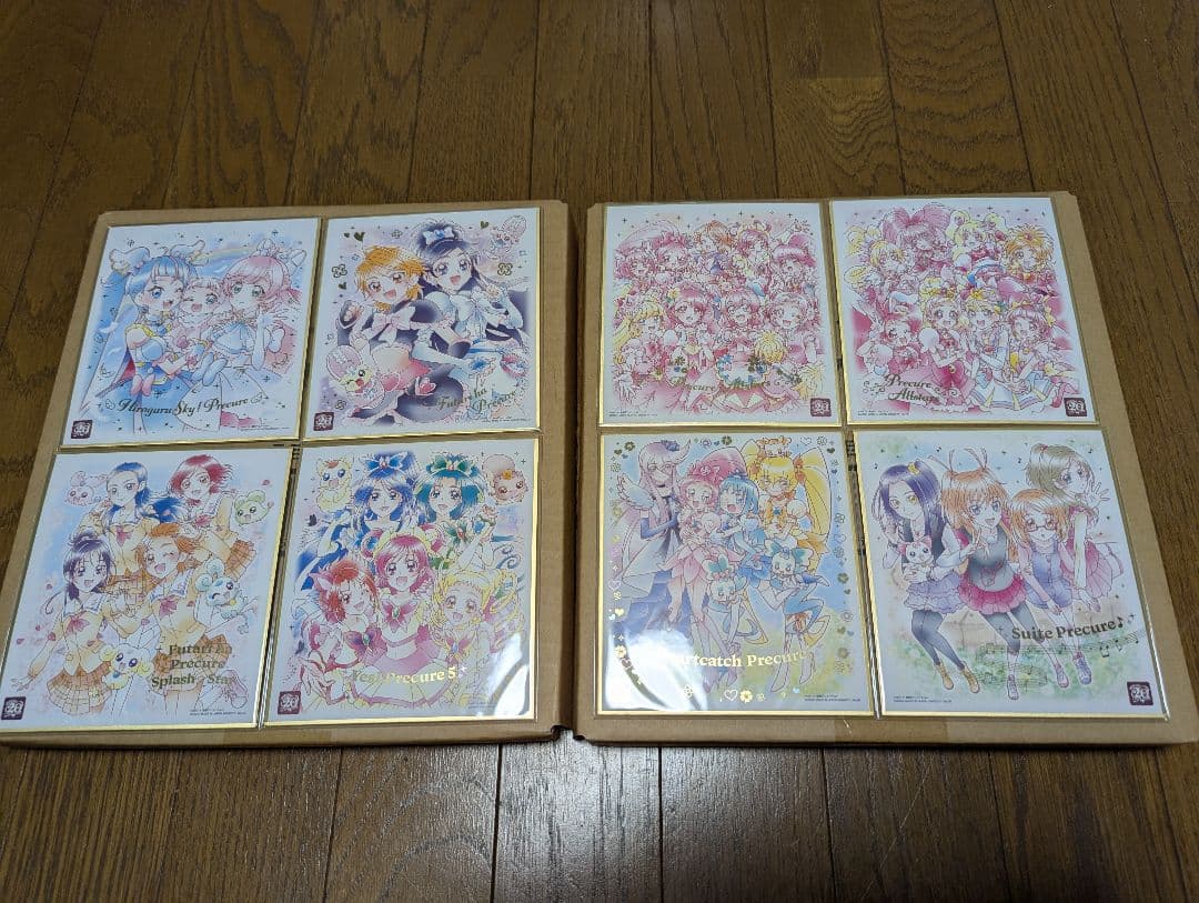 【ryui】プリキュア 色紙ART　コンプセット