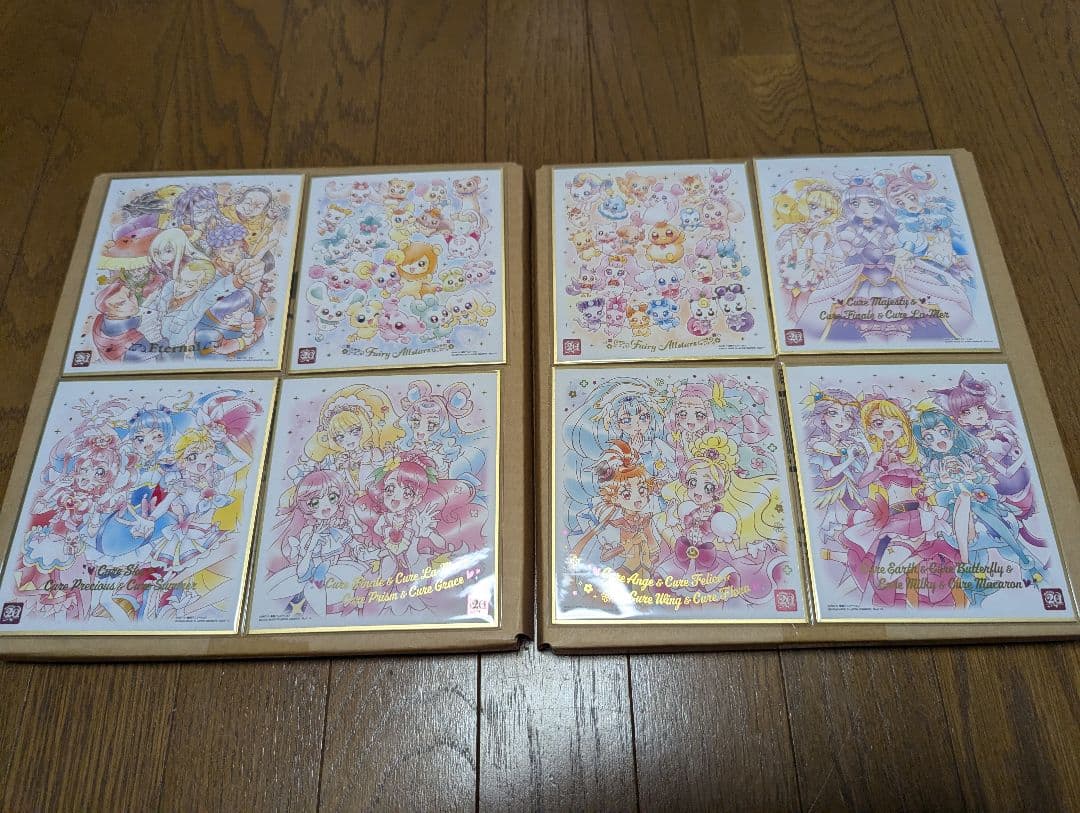 【ryui】プリキュア 色紙ART　コンプセット