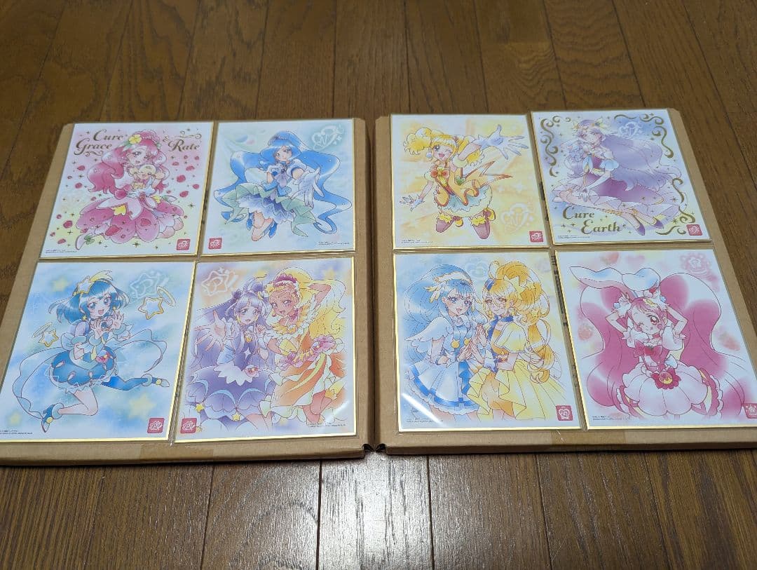 【ryui】プリキュア 色紙ART　コンプセット