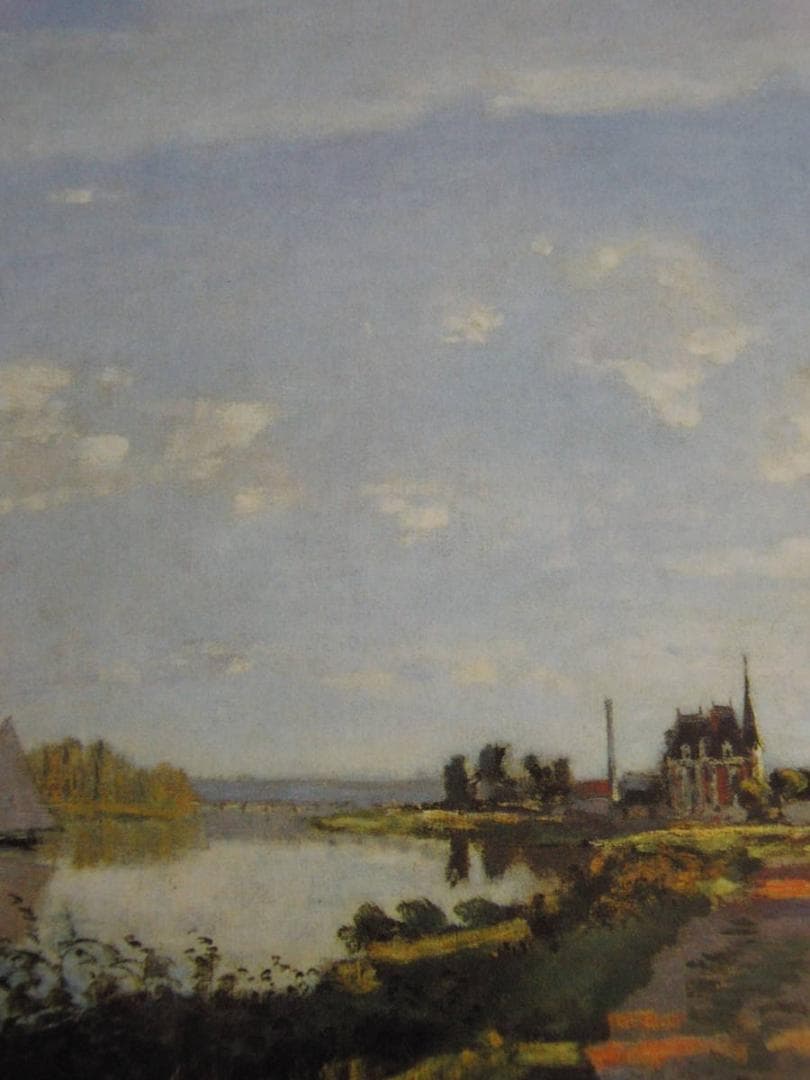 クロード・モネ、「Argenteuil」、厳選、希少大判画集・額装画、人気作品