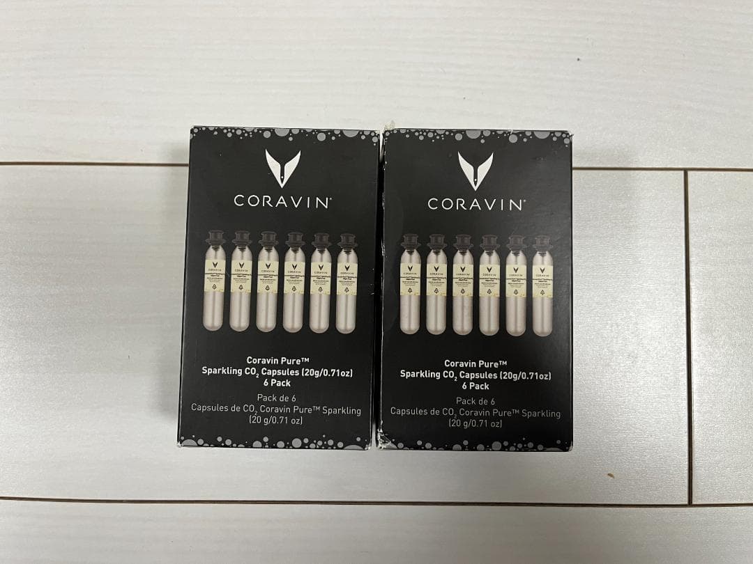 CORAVIN コラヴァン スパークリング用 炭酸ガスカプセル 未使用11本