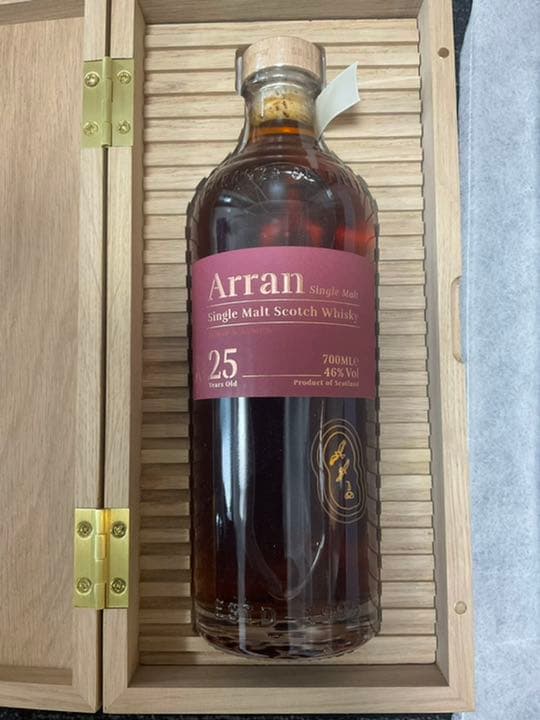 【新品/未開栓】Arran 25年　アランモルト　世界限定3000本