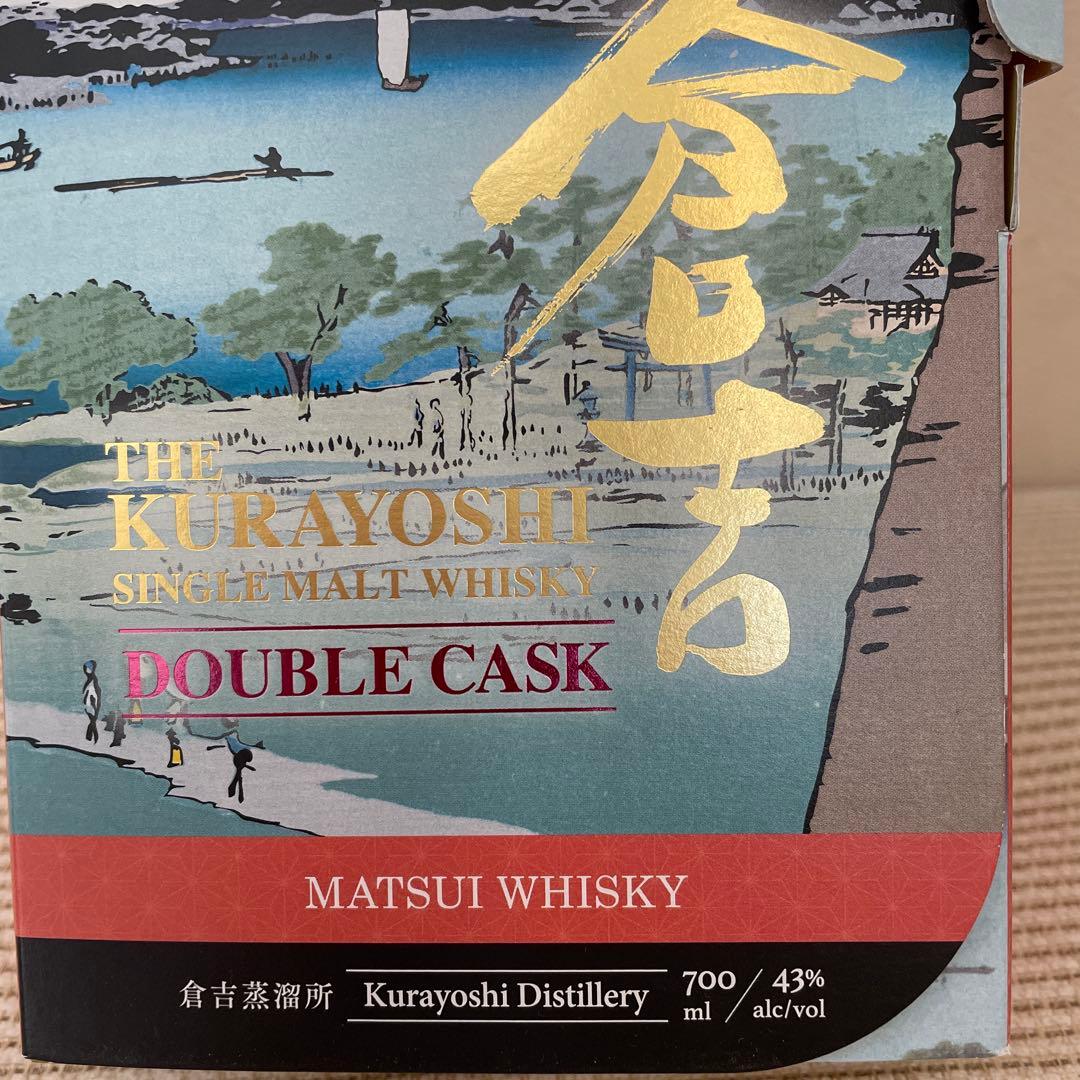 ウイスキー The Kurayoshi Double Cask 700ml 43%