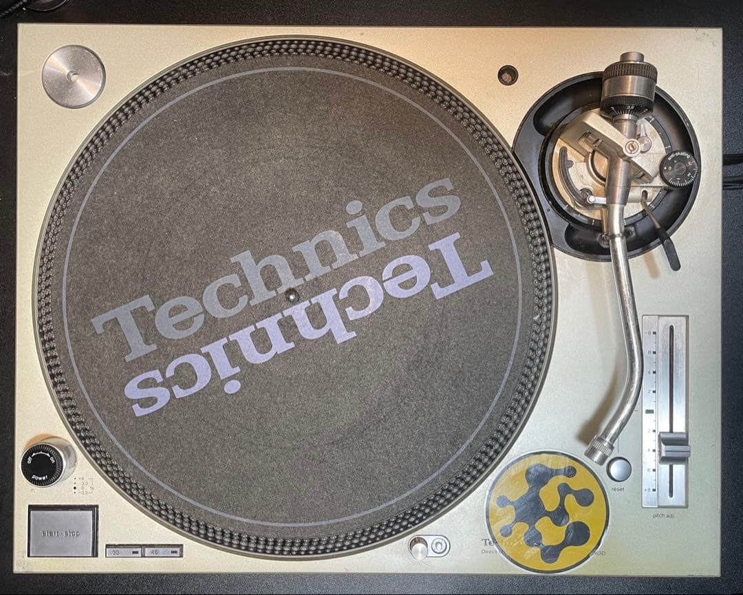 Technics SL-1200 MK3D ターンテーブル シルバー