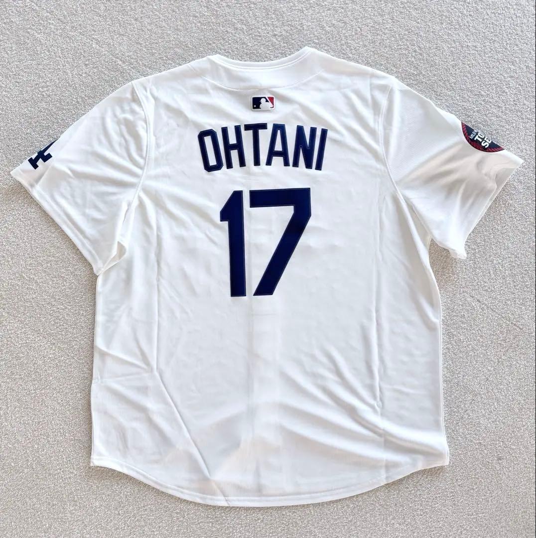 Dodgers Ohtani 17 ユニフォーム 未使用　東京シリーズ　XL