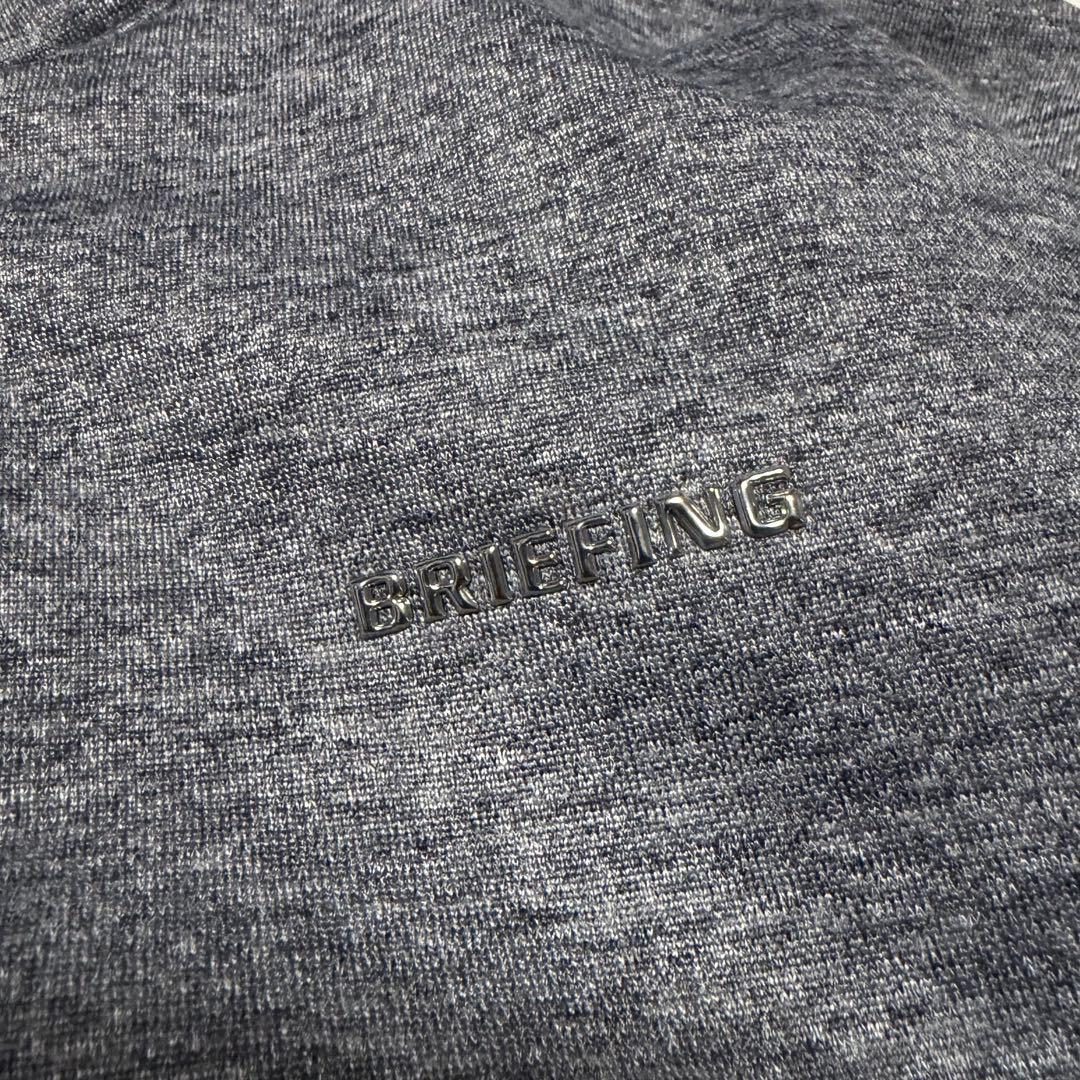 美品 BRIEFING GOLF TOUR HALF ZIP Lサイズ