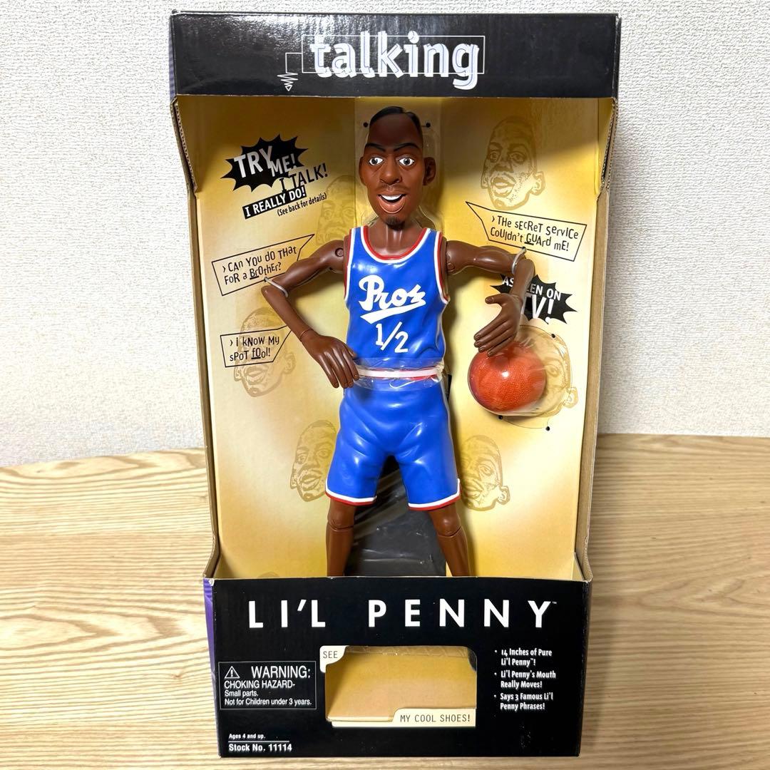 未開封 90s NBA Lil penny リトルペニー トーキングフィギュア