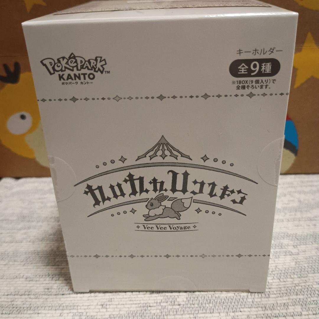 ポケパークカントー限定　イーブイアクリルキーホルダー　全9種類コンプリートセット