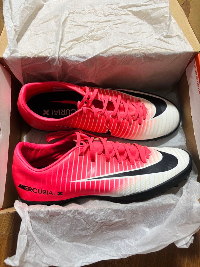 Nike Mercurial X ピンク/ホワイト/ブラック 26,5cm
