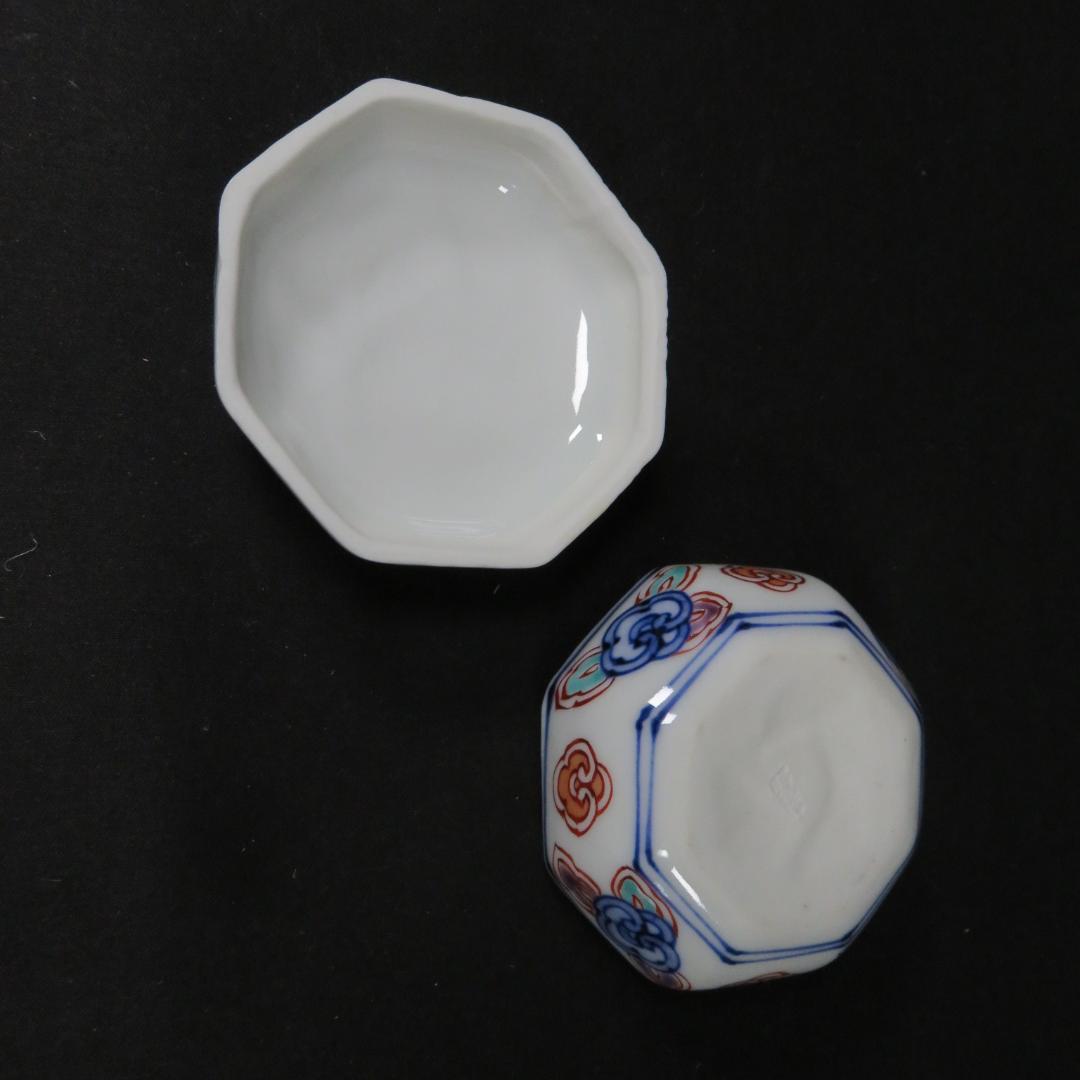 八角馬 香合 銘 新品 高野昭阿弥 木箱 共箱 茶道具