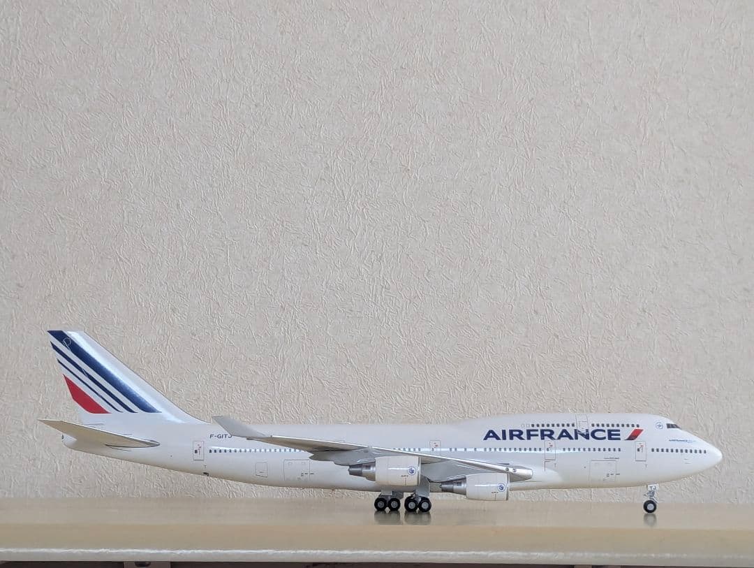 航空機・ヘリコプター jcwings AIR FRANCE KLM Boeing 747-400