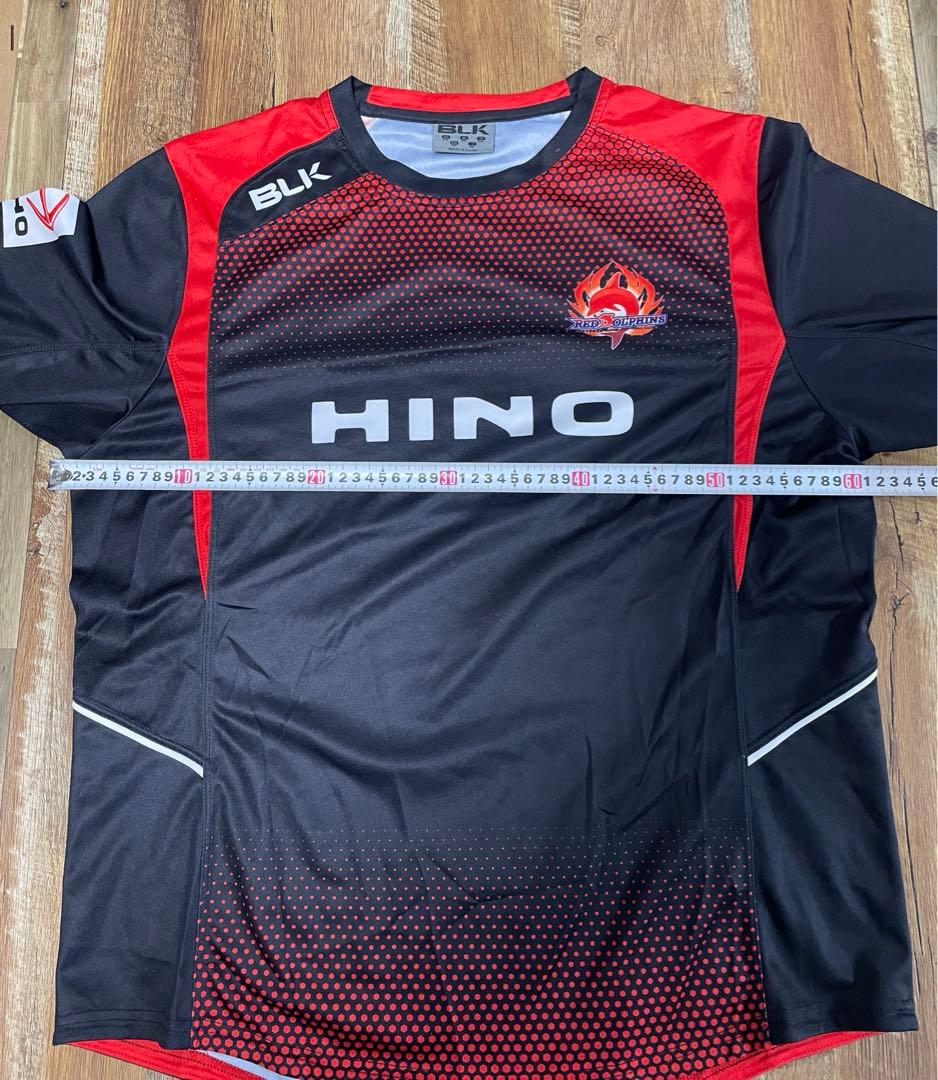 BLK HINO RED DOLPHINS ウォームアップウェア 長袖4XL