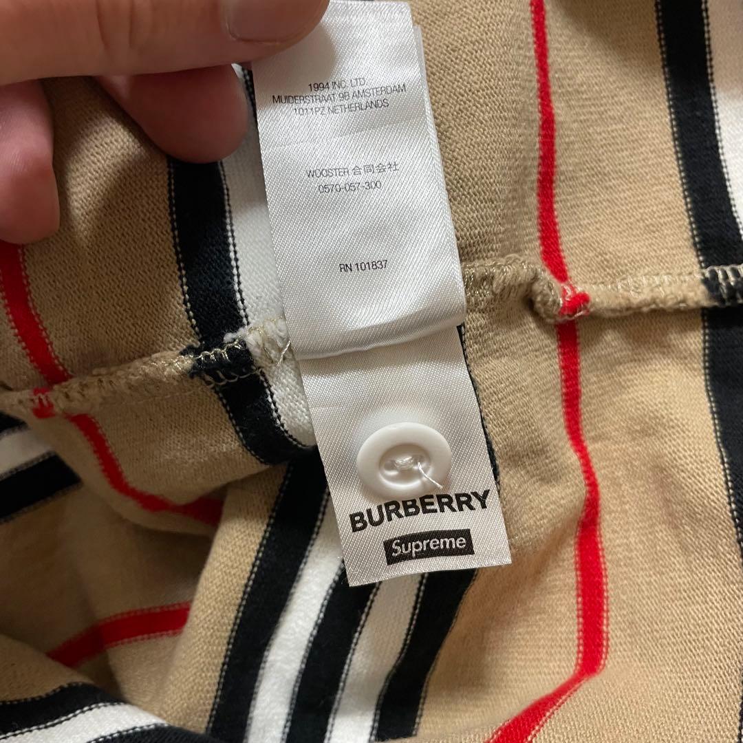 BURBERRY✖️Supremeラグビーシャツ