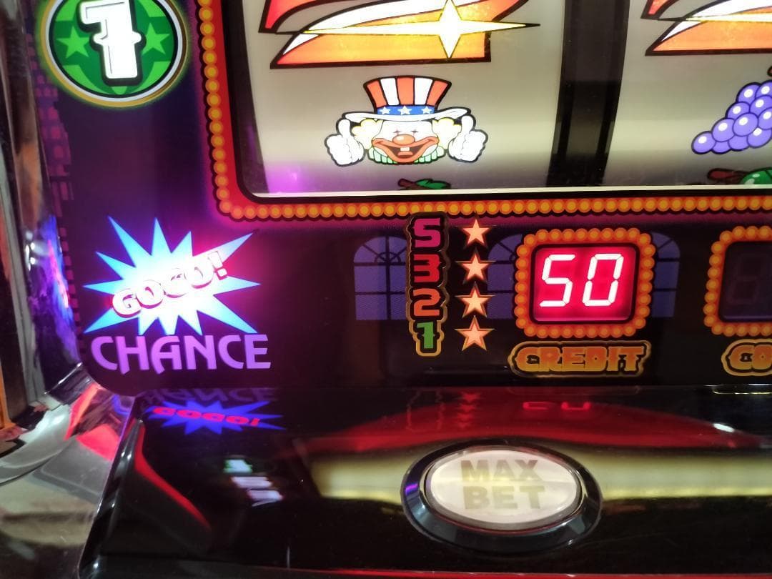 【パチスロ実機】北電子★『初代』ファンキージャグラー【不要機付】