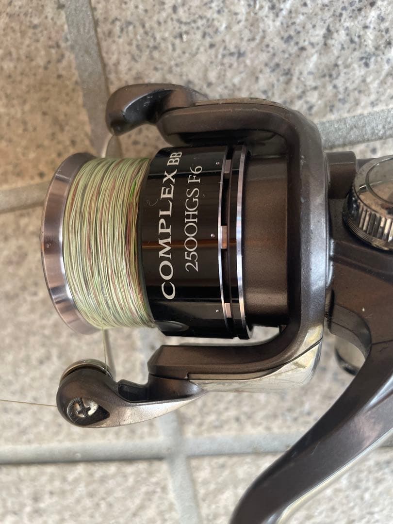 DAIWA AGS92M シマノ コンプレックスBB 2500HGS F6