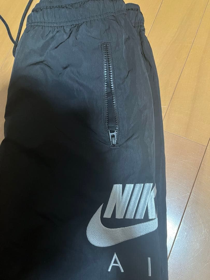 2月限定【新品未使用】NIKE logo PANTS BLACK シャカシャカ