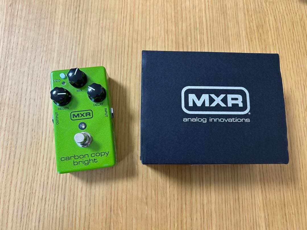 MXR carbon copy bright ギターエフェクター　ディレイ