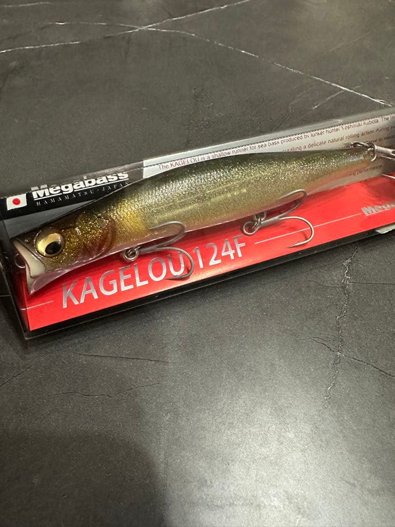 Megabass KAGELOU 124F 覇王　Galaxy落鮎