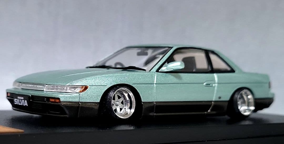 1/43　日産　シルビア改　K's　S13　ロンシャン　アルミ製　深リム