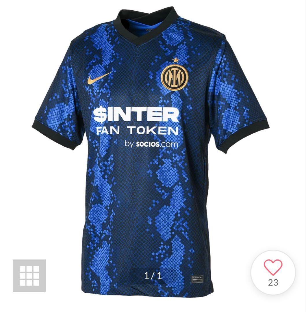 【新品未使用】インテル 21/22ホーム ユニフォーム