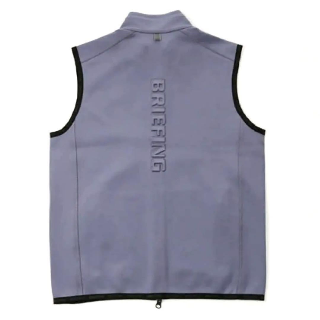 新品　BRIEFING　正規品　MENS 3D LOGO VEST グレーL