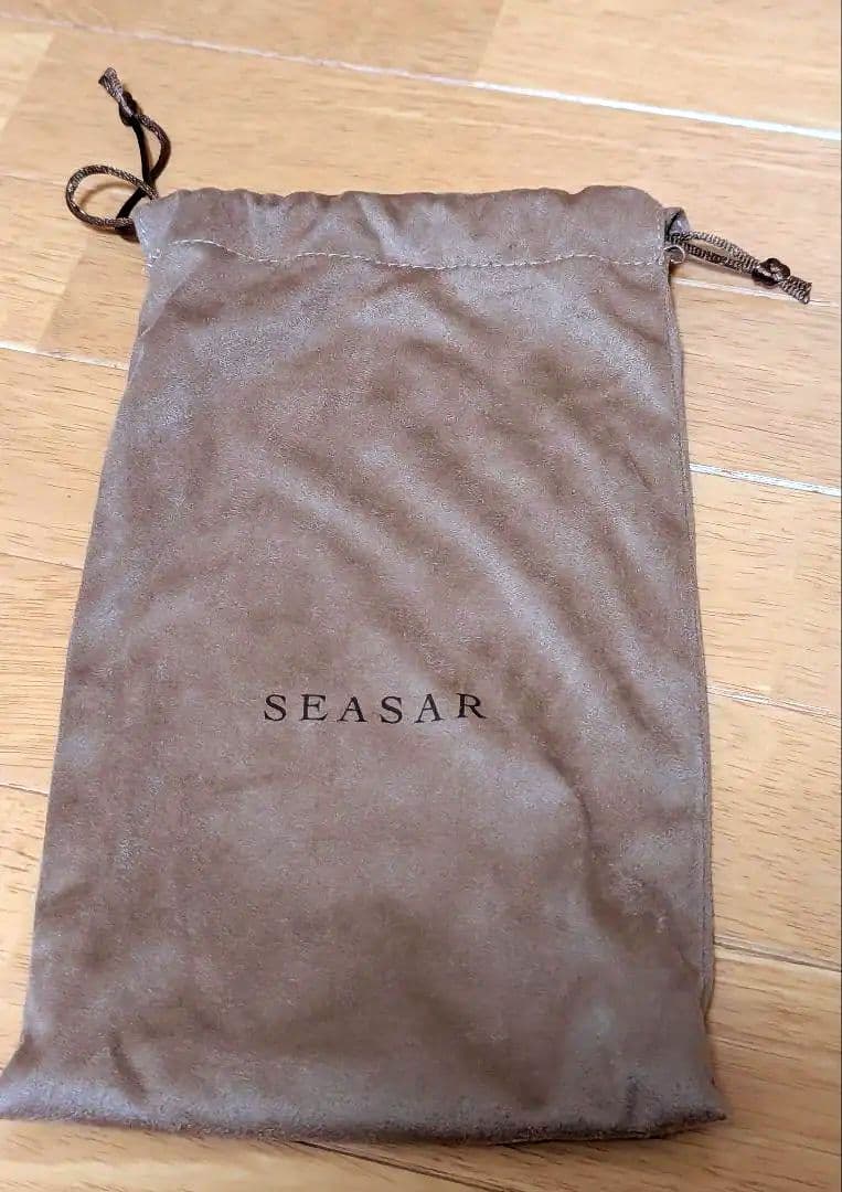 シーサー　SEASAR オクトフォールド ペンケース　カルロスナイロンブラウン
