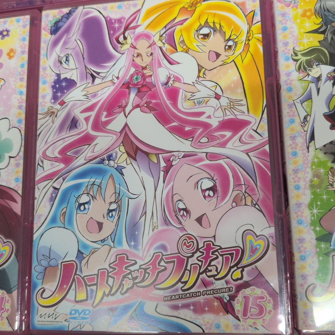 ハートキャッチプリキュア DVD 全16巻セット　ケース有り