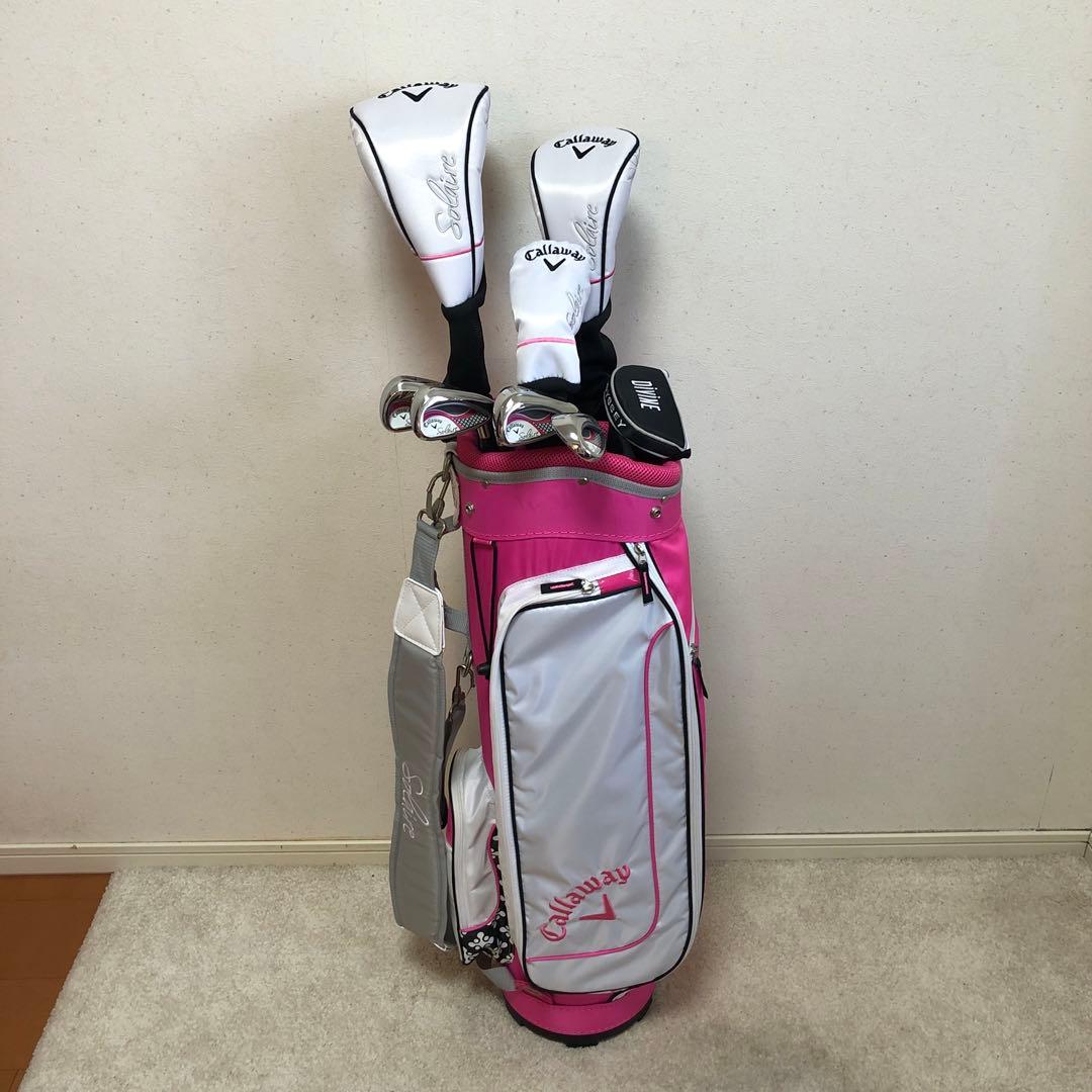 超美品❗️超人気完売モデル❗️ゴルフクラブセット　レディース　優しい初心者用