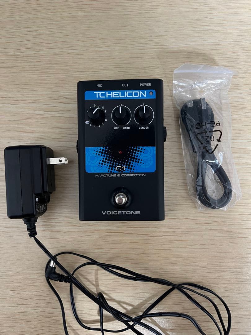 TC HELICON VOICE TONE C1 ボーカルエフェクター