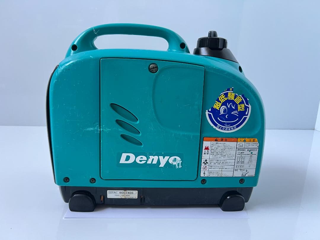 DENYO デンヨー インバーター発電機 GE-900SS-IV★動作良好♪11