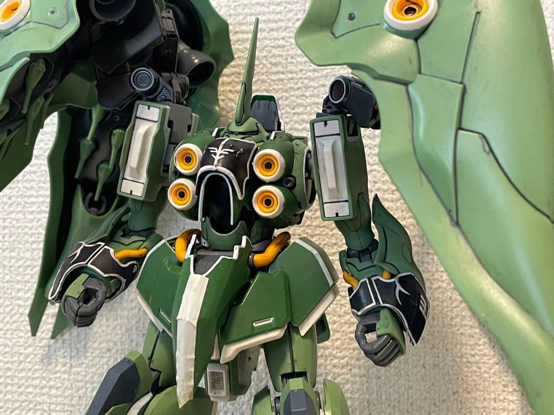 ガンプラ　hg クシャトリヤ　親衛隊仕様　改造品