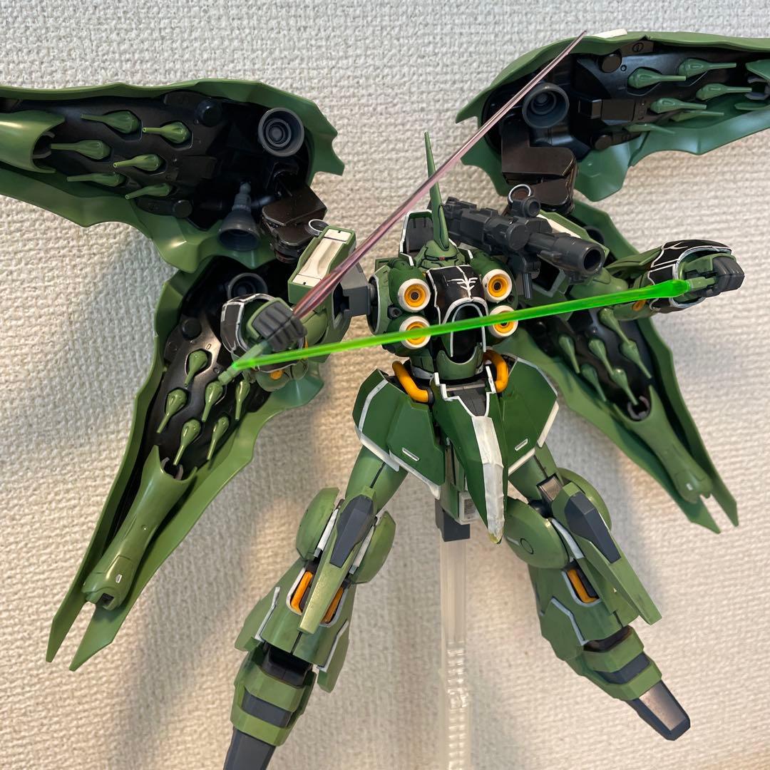 ガンプラ　hg クシャトリヤ　親衛隊仕様　改造品