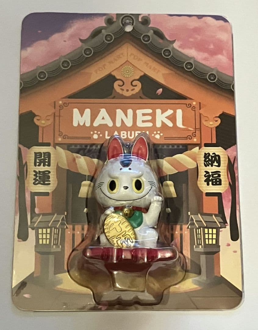 MANEKI LABUBU 招き猫フィギュア 未開封
