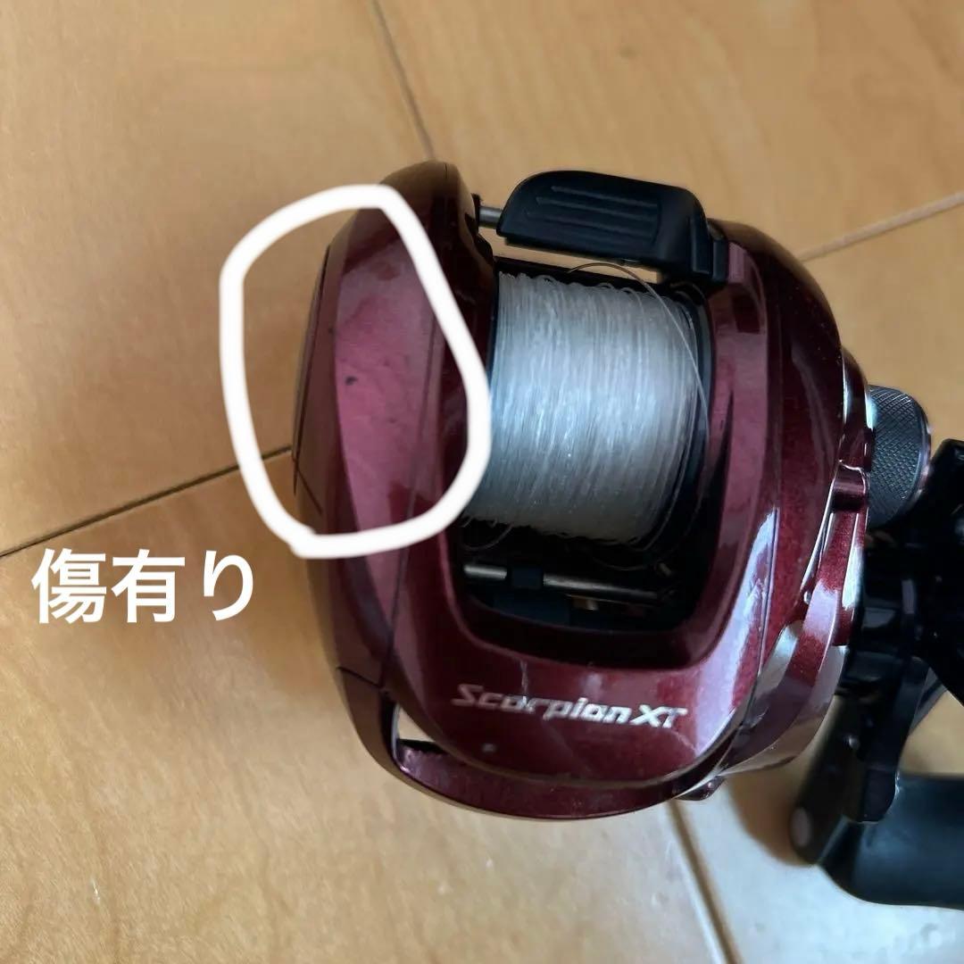 スコーピオンXT 1001 リール SHIMANO 釣り　バス釣り