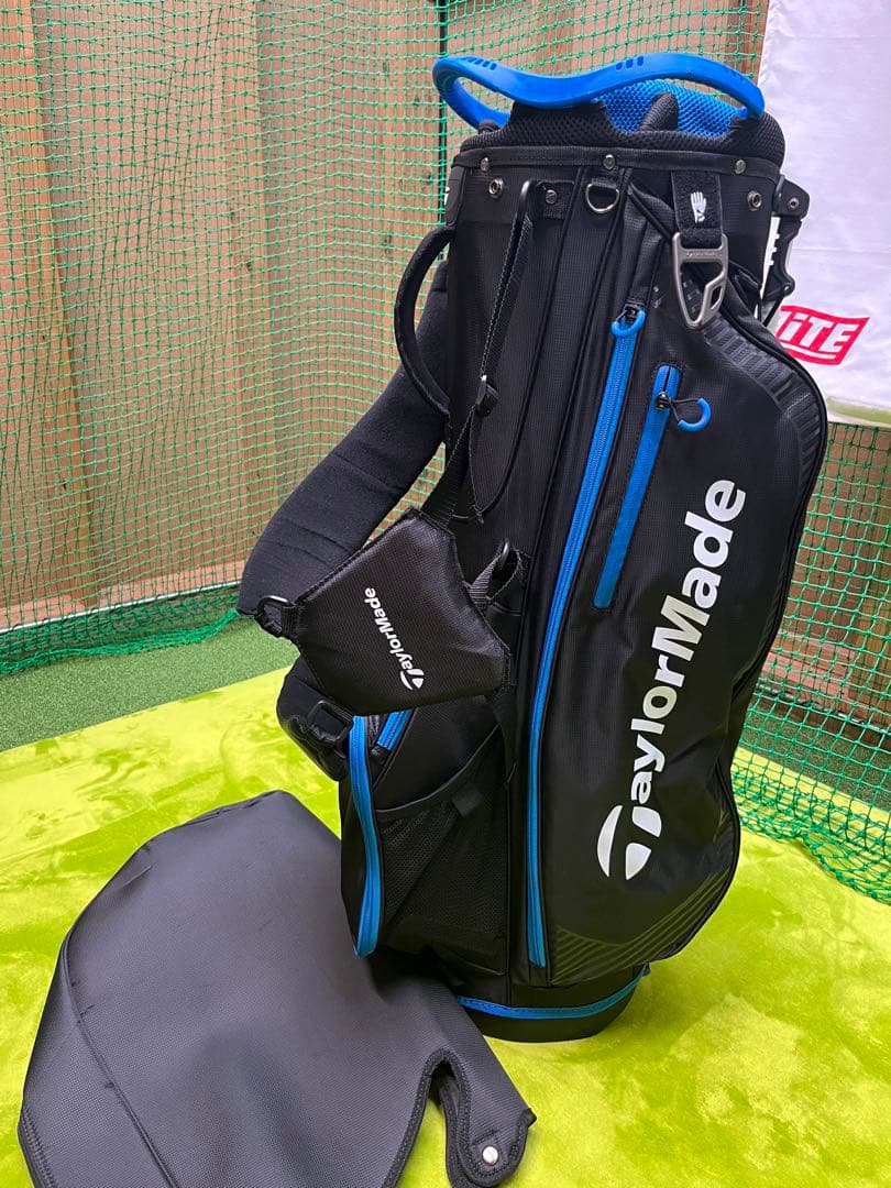 TaylorMade スタンドキャディバッグ ブラック/ブルー