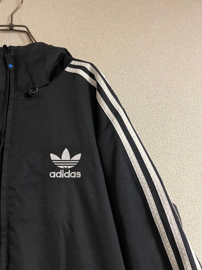 アディダスオリジナルス スノーボードウエア つなぎ 黒×白 ファイヤーバード