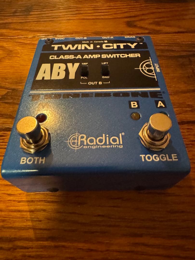 ギター Radial TWIN CITY CLASS-A AMP SWITCHER