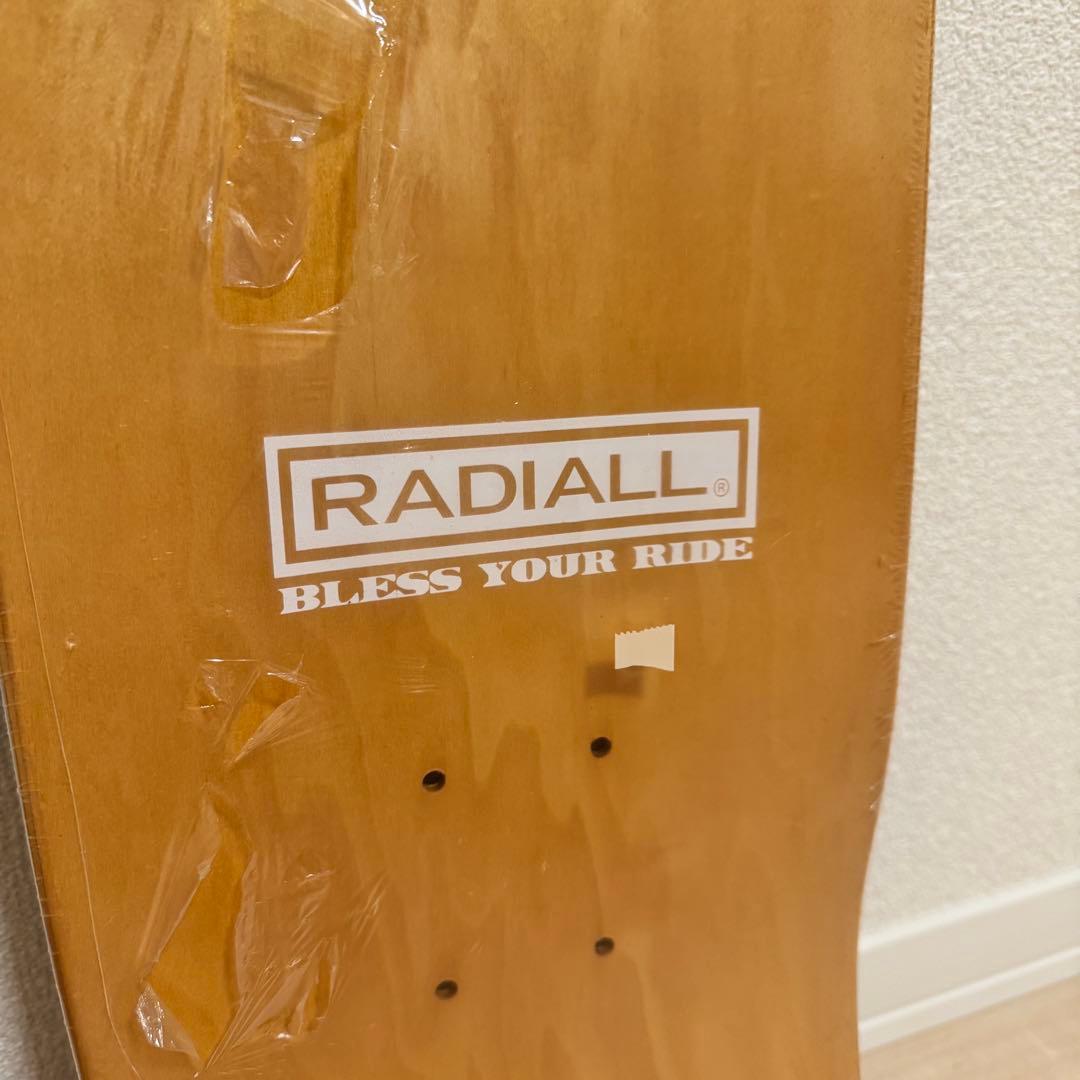 【希少】新品 RADIALL スケートボードデッキ