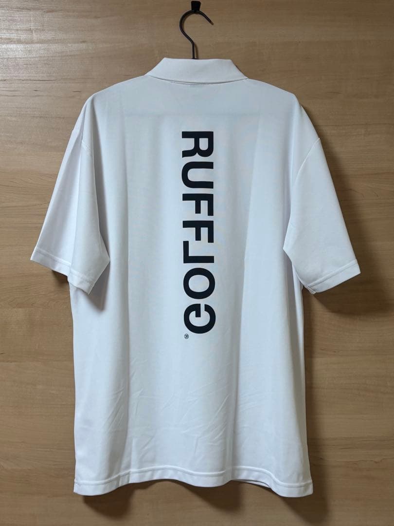 RUFFLOG ポロシャツ ホワイト XL